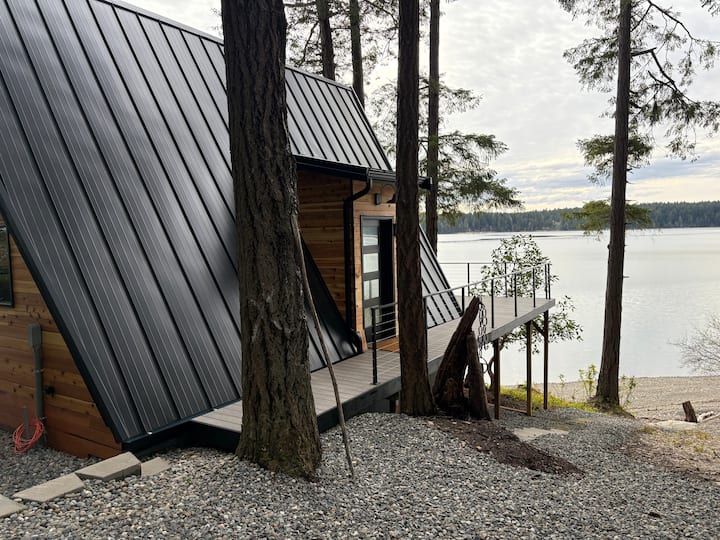 A-frame At Madrona Beach, Harstine Is. - Joemma Beach State Park, Longbranch