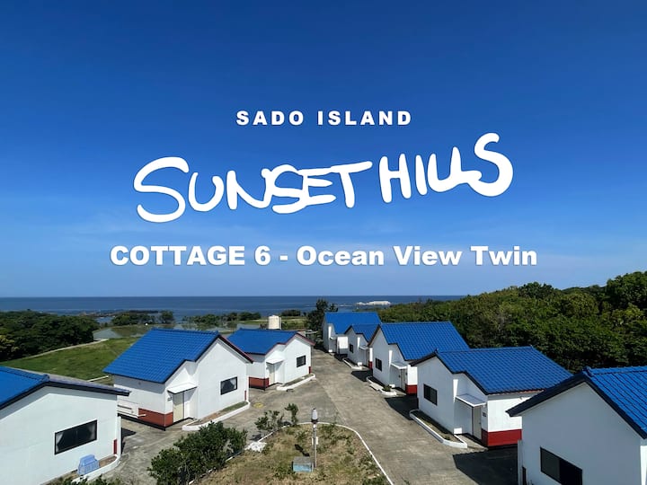 Near Sado Gold Mine! Cottage 6,ocean View Twin - Sado Island