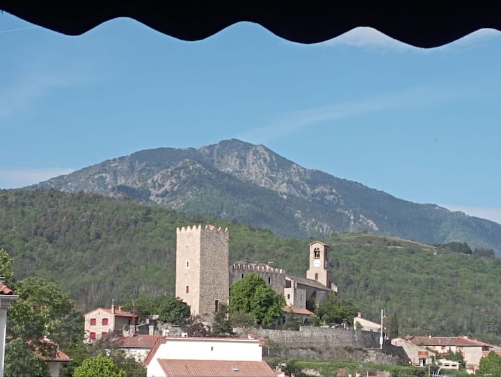 Vue Montagne & Château - Vernet-les-Bains