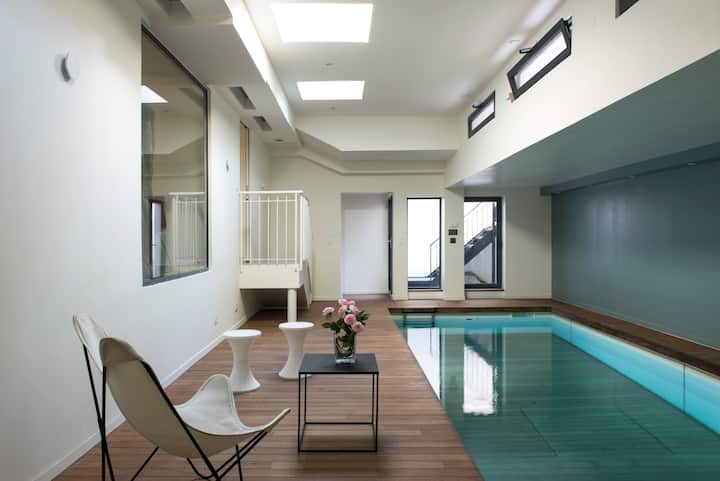 L’oasis De Paris- Stunning Villa With Pool - Paris