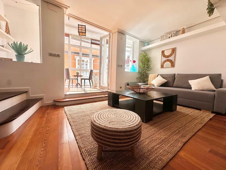 Encanto Urbano, Apartamento Con Galería.parking On - Burgos