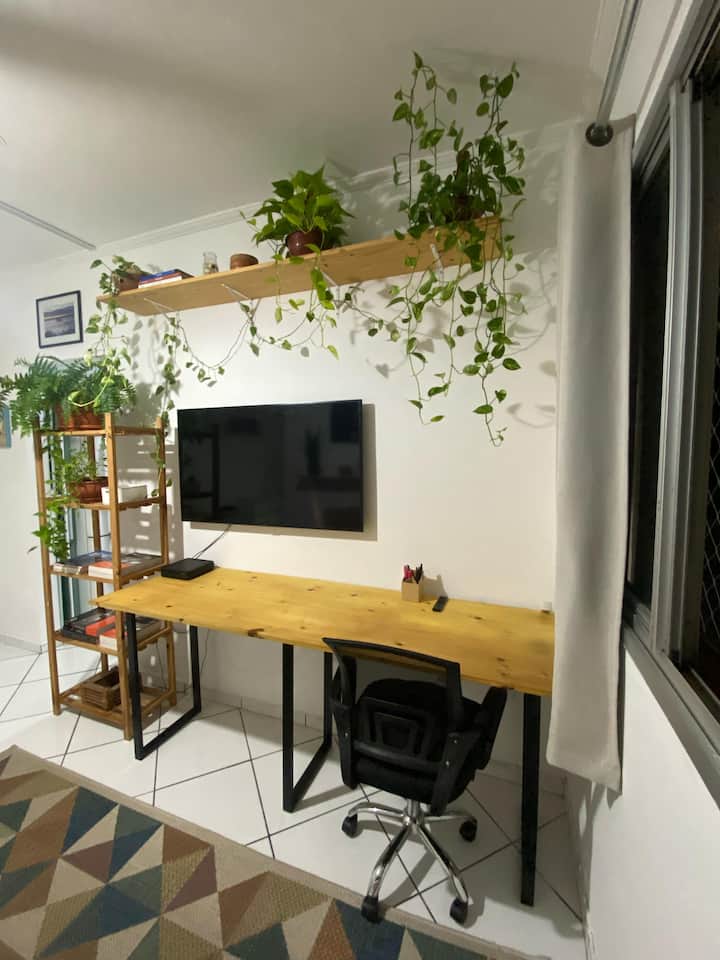 Apê Com Ar, Wi-fi E Praia - Santos, Brasil