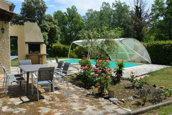 Maison Avec Piscine Et Jardin - Salavas