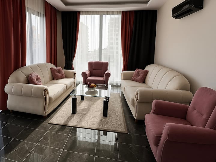 1br Long Stay | Stylish & Ready - Mahmutlar