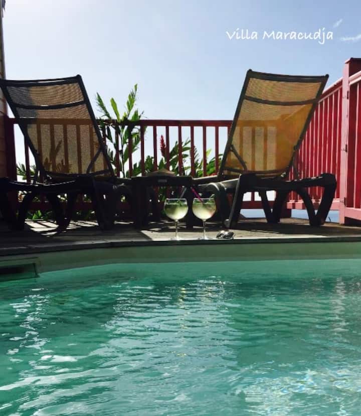 Lodge Maracudja - Vue Mer & Piscine By Gwadalodge - Guadeloupe