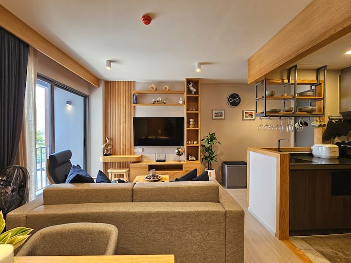 Long-stay Luxe 2br Apt Sukhumvit 56sqm - Bangkok