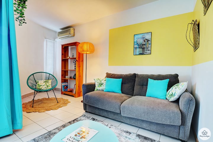 Les 3 Bertels, Joli T2 - Vue Mer à Ste-clotilde - Saint-Denis