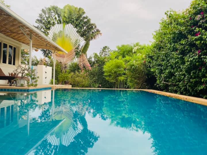 Hidden Oasis Private Pool Villa 2km To Mall&beach - Hua Hin