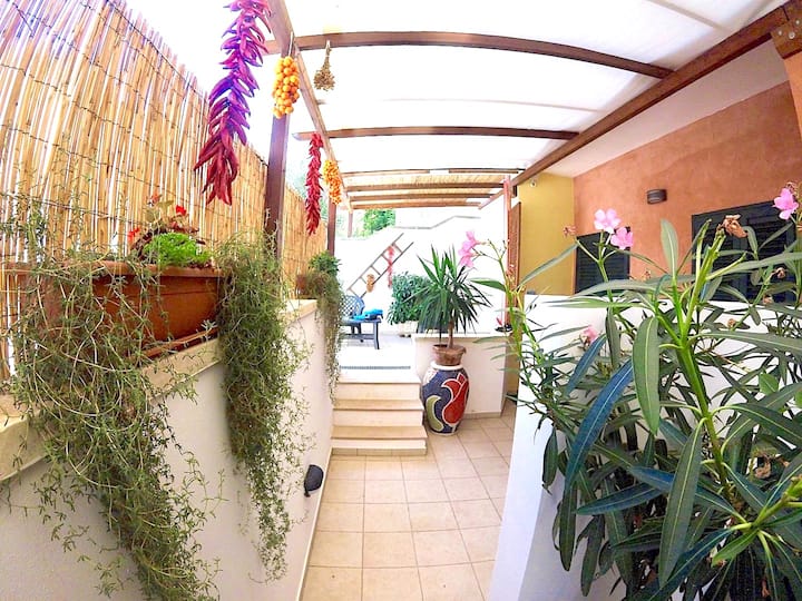 Bilocale 2-4 Posti Sul Mare Con Piscina - Santa Cesarea Terme