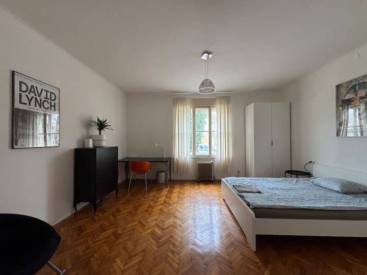 Spacious Room #7 Near Tivoli Park + Free Parking - Ljubljana