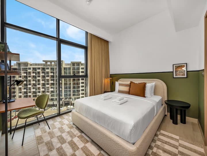 Stylish | Azizi | 1 Bedroom - Dubai Airport (DXB)