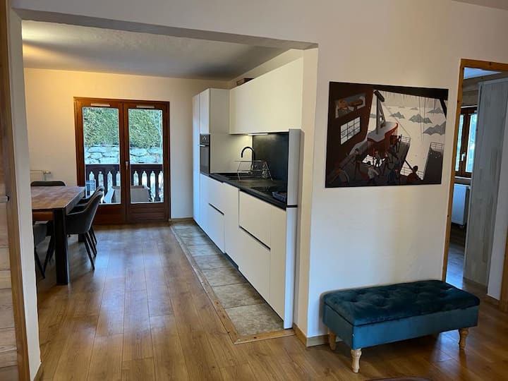 T4 Duplex Au Centre Des Carroz - Cluses