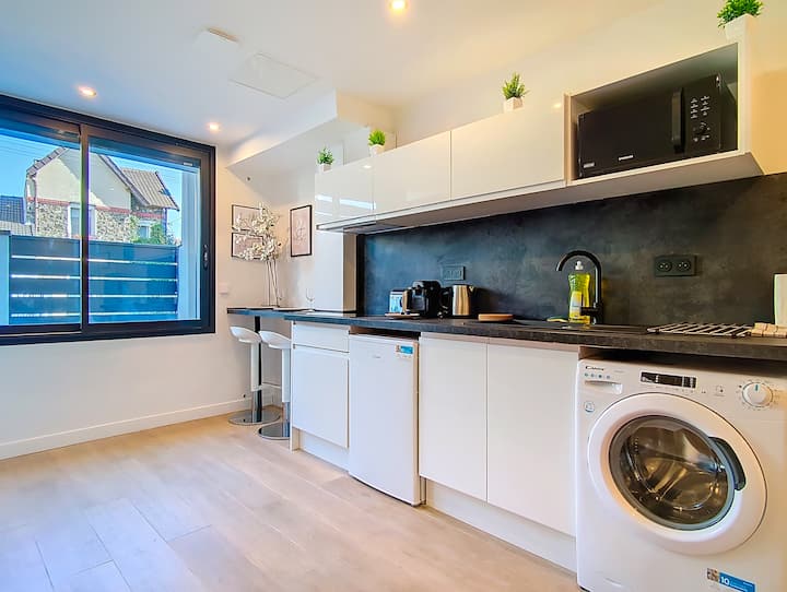 Appartement "Zen Attitude" Confortable Et Moderne - Levallois-Perret