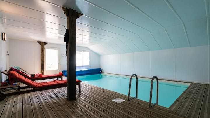 Maison De Campagne Avec Piscine Privée Chaufée - Bretagna