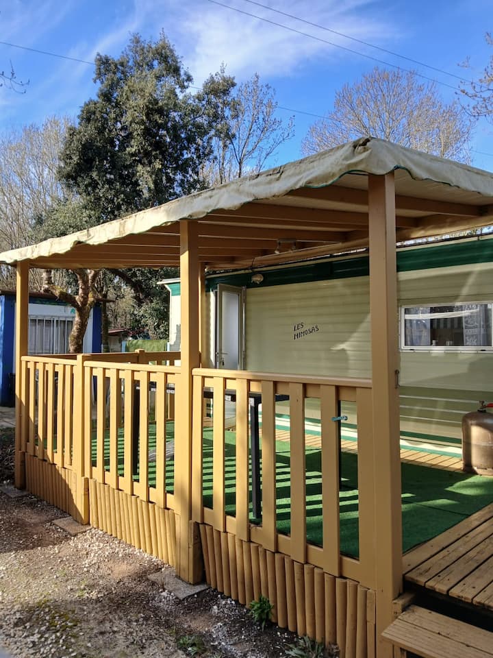 Mobile-home 4 Couchages+terrasse - La Cotinière