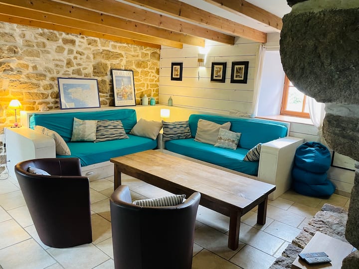 Gîte Avec Piscine Intérieure/spa - Kervignac