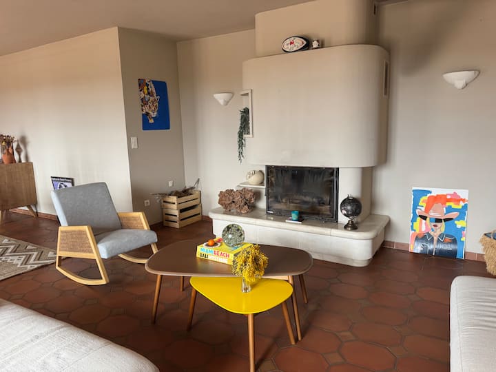 Maison Au Calme Avec Vue Mer - Le Beausset