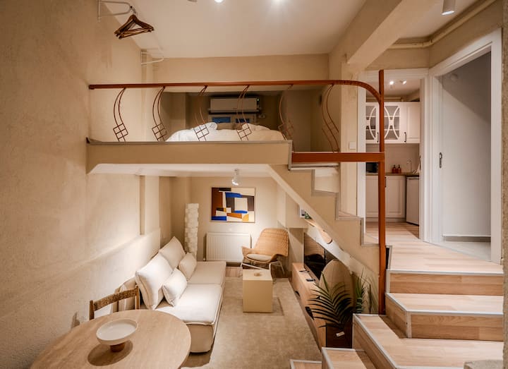 Soft Levels – Natural 1br Loft In Alsancak - Izmir