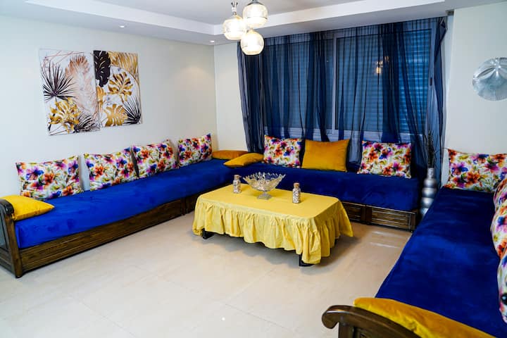 Chic Designer Apartment With Pool Access - Agadir