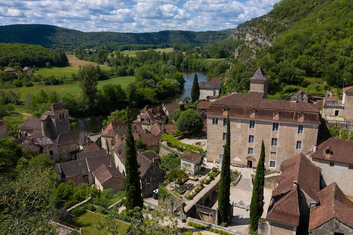 Suite Prestige V. De Calvignac Château De Larnagol - Cajarc