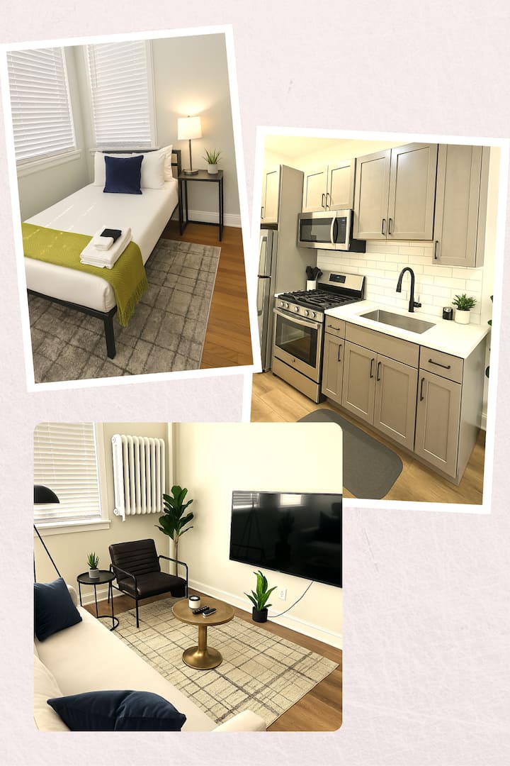 Sleek And Cozy 1br Apartment - Evanston, IL