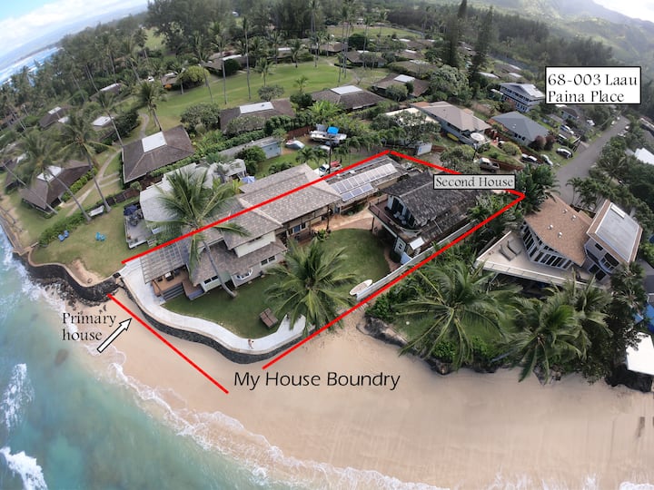 Beach Front Guest House - Waialua, HI