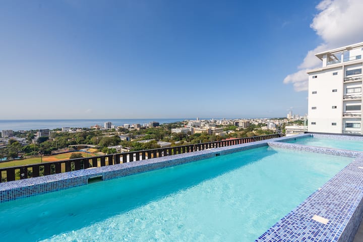 Citycenter Modern 2br With Ocean View. - 