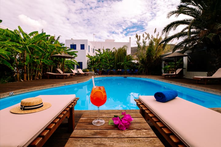Casa Di Roma Double Pool View - Paros