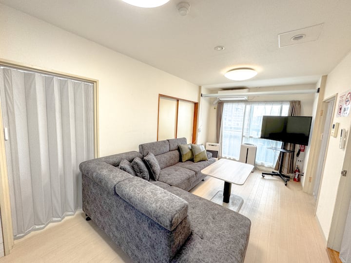 【ファミリーやグループに最適！】　地下鉄白石駅徒歩3分｜3ldk・最大10名宿泊可｜ - Sapporo