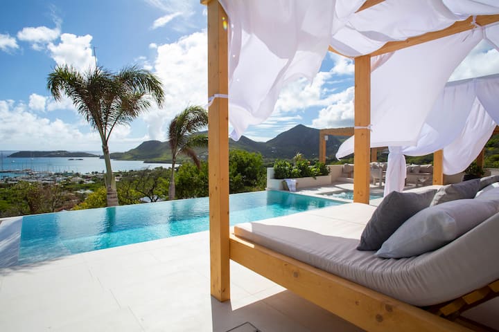 Casa Musica, 5 Bed, Pool, Gym, Spa, Sauna, Views - Antigua and Barbuda