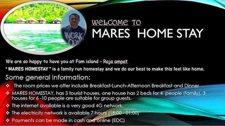 Mares Homestay - West Papua