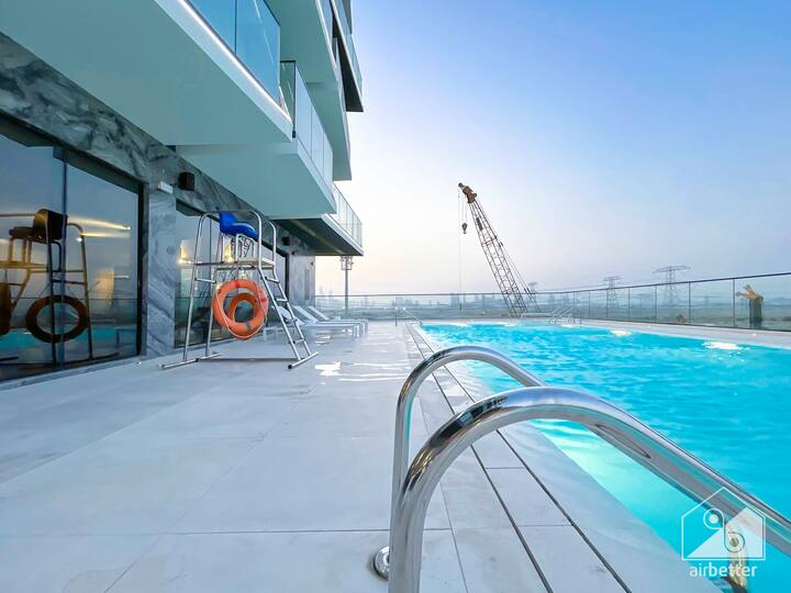 Superbe Appartement 1&nbsp;Chambre Avec Balcon&nbsp;| Accès Gratuit à La Salle De Sport Et à La Piscine - Émirats arabes unis