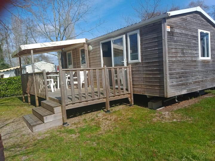 Mobil-home 6/8 Places Camping - Mézos