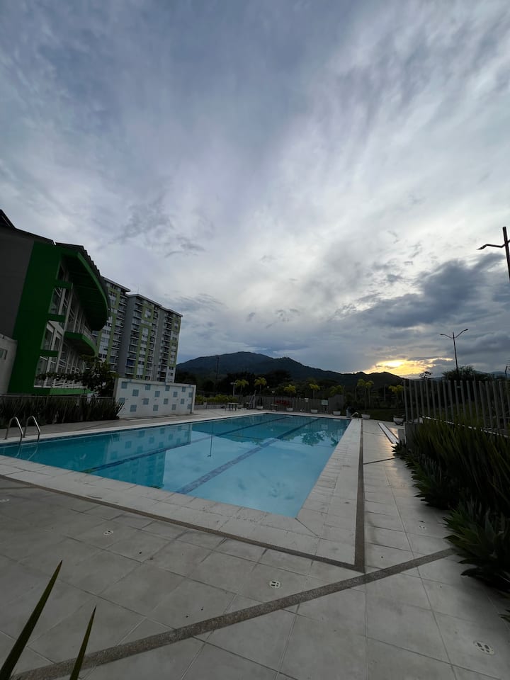 Apto Ideal Vista De Paz Y Montaña - Ibagué