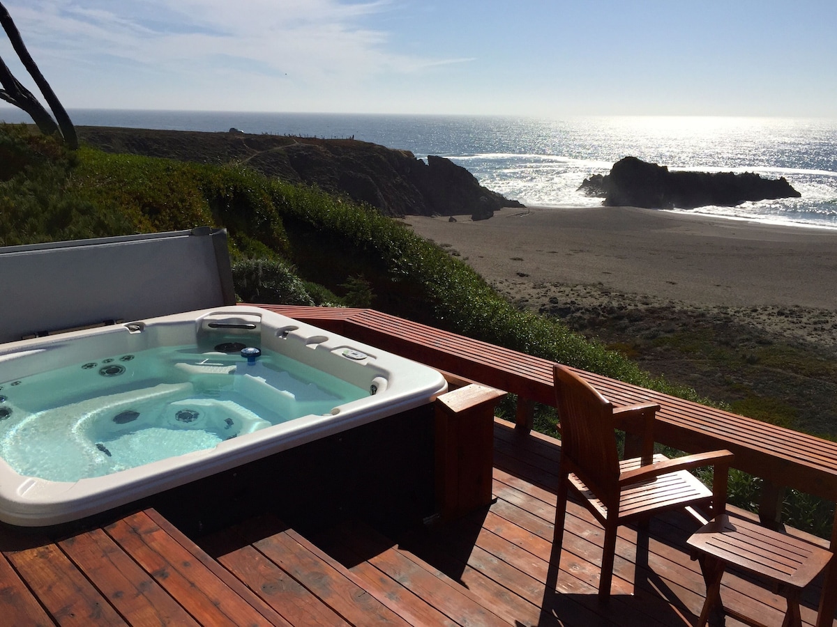 Fox Kit Cottage, Ocean Front, Cliff Ave Bodega Bay - Houses for Rent in ...