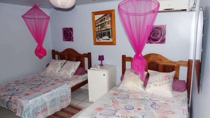Hotel Tsankara Chambre Familiale 2 Lits  140 - Guyane française