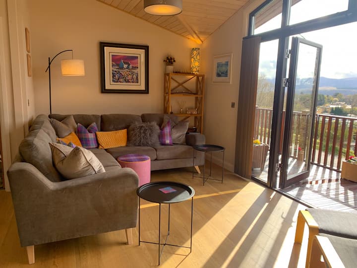 Wonderful Lodge, Amazing Views! - Grantown-on-Spey