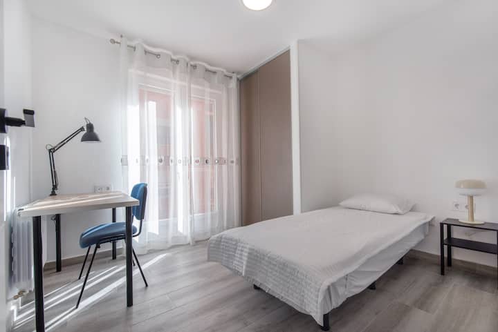 Habitación Individual Acogedora - Albacete