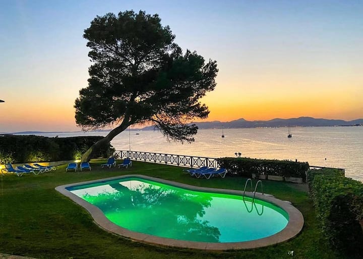 Primera Línea De Mar, Villa Con Piscina Son Veri - Can Pastilla