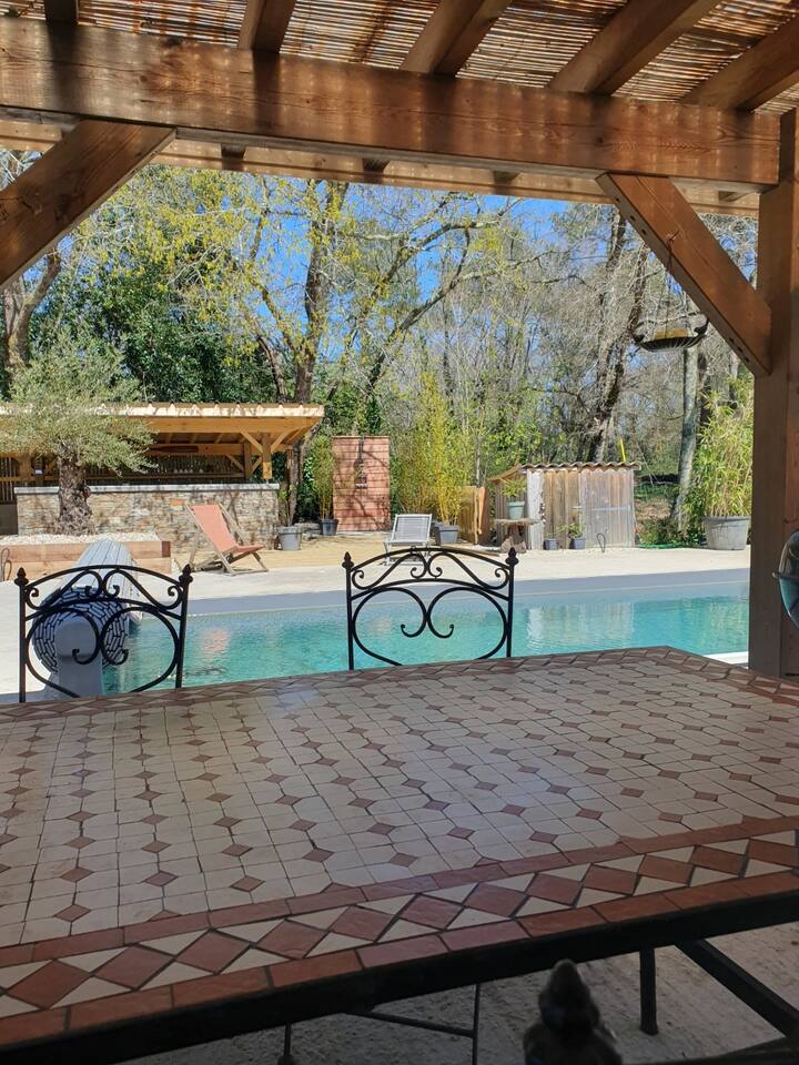 Belle Maison Avec Piscine - Hostens