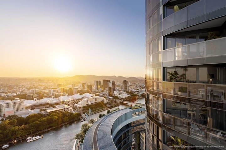 New Private Apt In Queens Wharf Lv12 - Brisbane