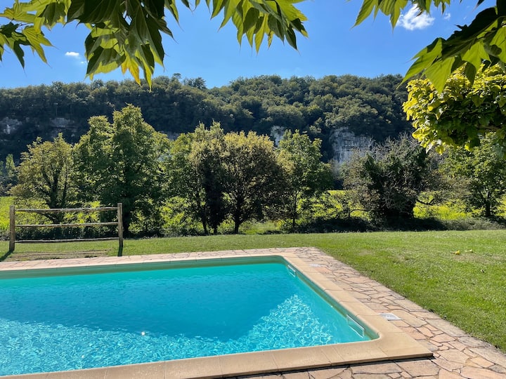 Authentique Ferme Périgourdine (8pers) + Piscine - Les Eyzies-de-Tayac-Sireuil