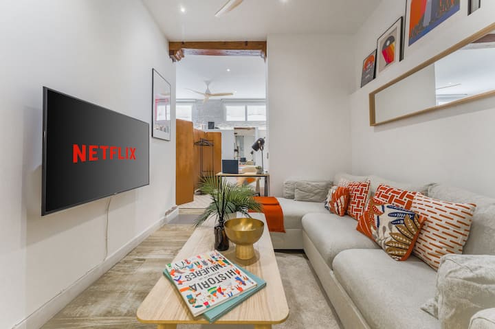 3min Walk -> Retiro&atocha | Luxury District+ Desk - Madrid
