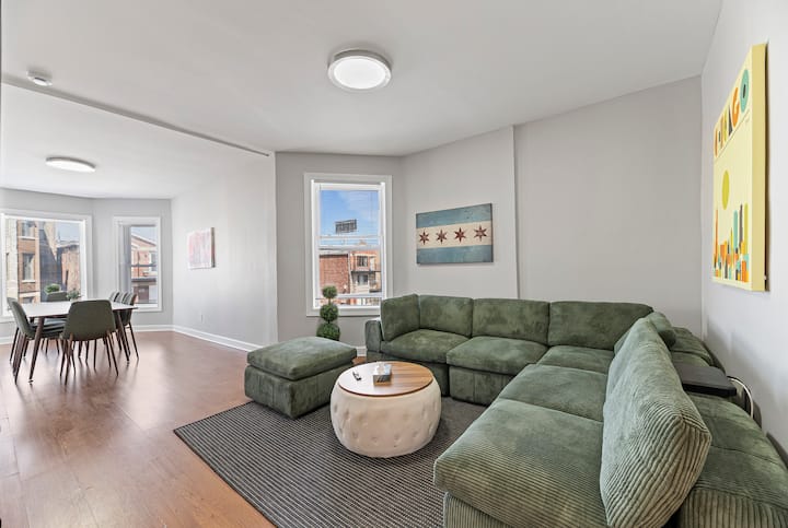 Modern 3br Urban Retreat | Near Med District & Uic - Chicago, IL