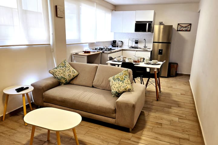 Depto Remodelado, 2 Bdrm, No Fiestas, Wifi 250mb - Mexico