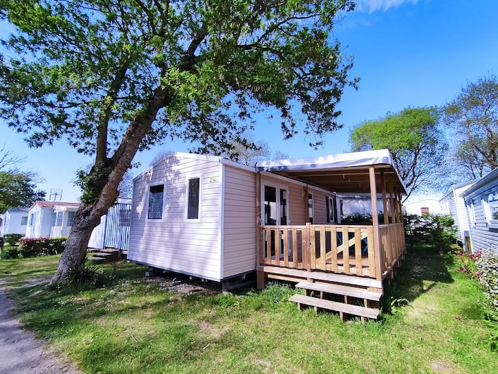 Mobil Home 6 Pers Avec Piscine - Meschers-sur-Gironde