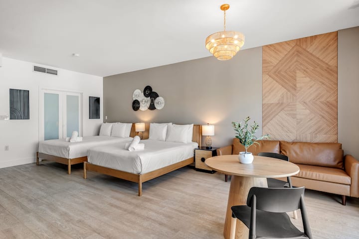 Ocean View Double Suite 2bd/2ba Strand Ocean Dr - Miami Beach