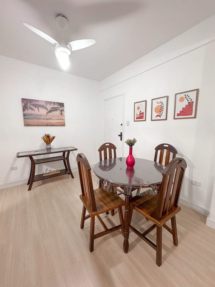 Loft Gonzaga: Tudo Que Vc Precisa, 1 Quadra Praia! - Santos