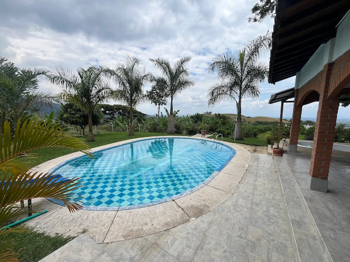 Finca Con Piscina 25 Personas - Palmira