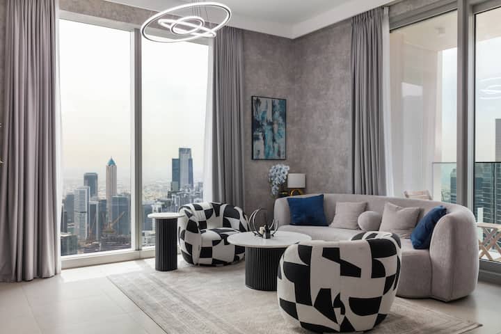 3 Min Walk To Dubai Mall - Serenity Downtown Views - Dubai